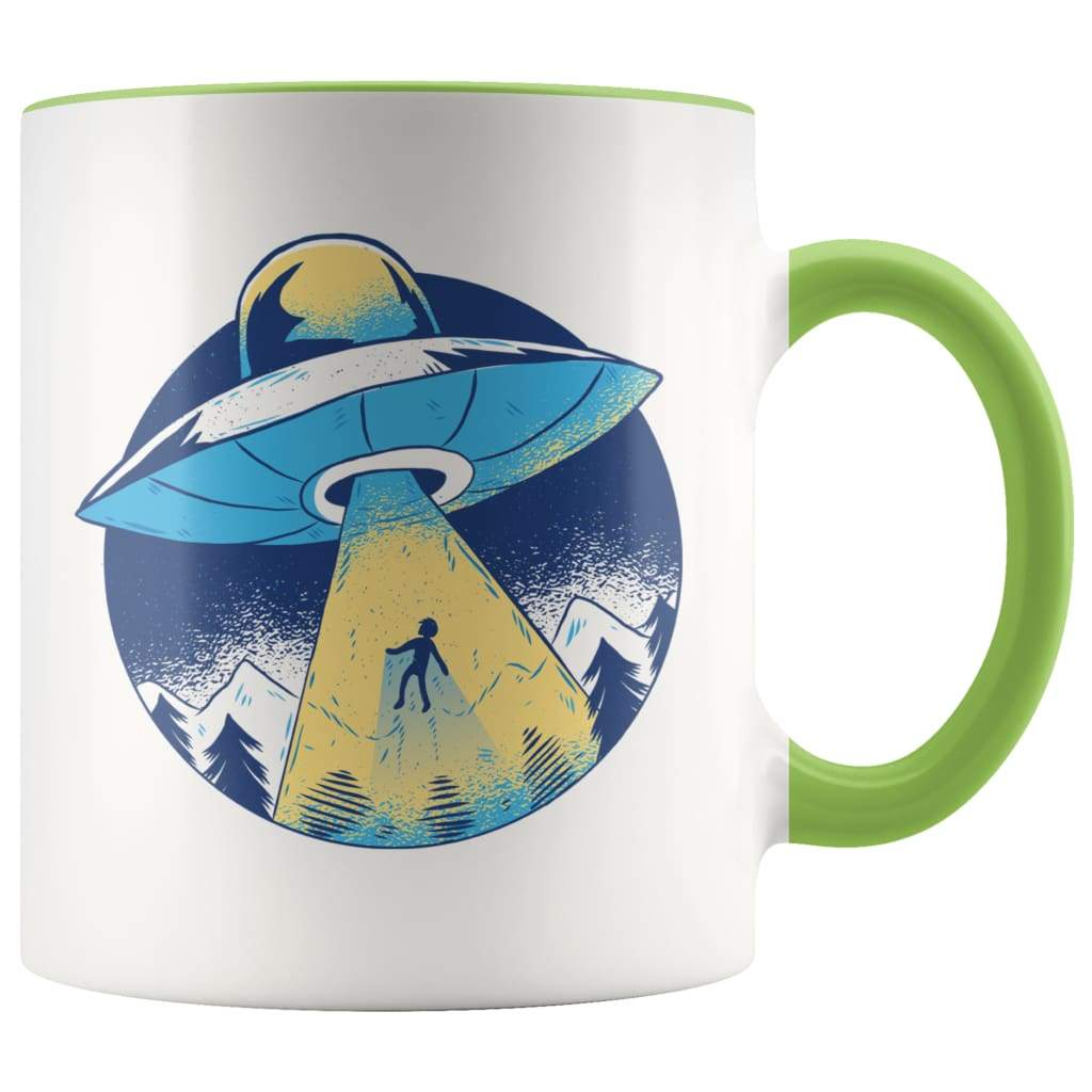 Alien Coffee Mug - UFO Alien Abduction Mug – BackyardPeaks